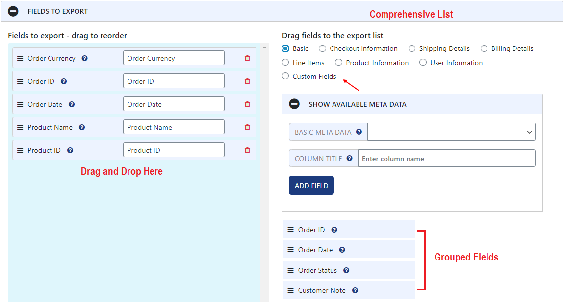 Order Export PRO 3.0+ | Export Plugin Manual | Jem Products