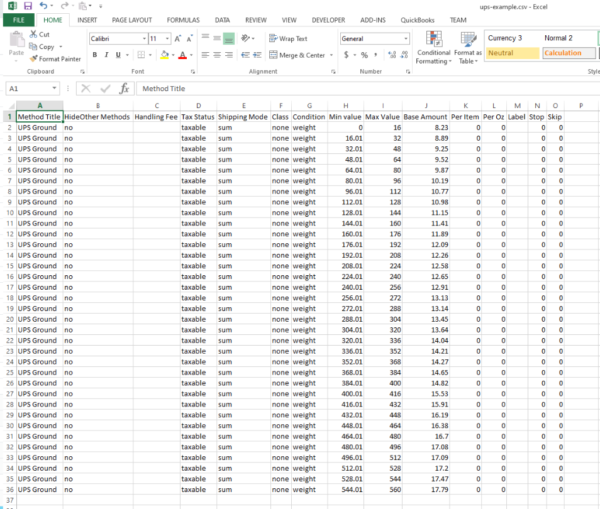 How to Import & Export Shipping Rates into WooCommerce