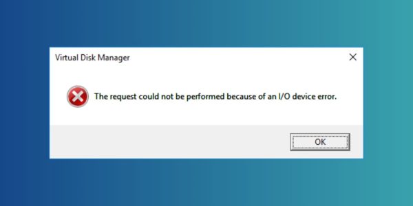 What Is an I/O Device Error and How to Fix It on Windows 10/11