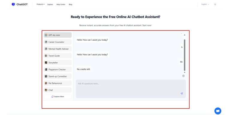 ChatGOT Review: Free AI Site With GPT-4, Claude & More